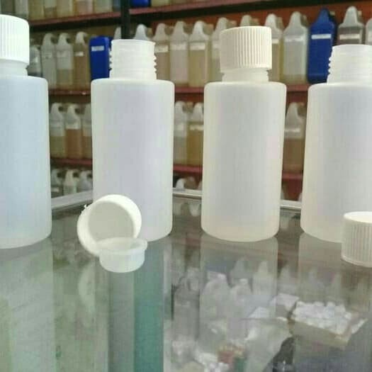 Jual Botol HDPE/Agro plastik/Tempat cairan bibit parfum/1 set tutup luar dan dalam | Shopee ...