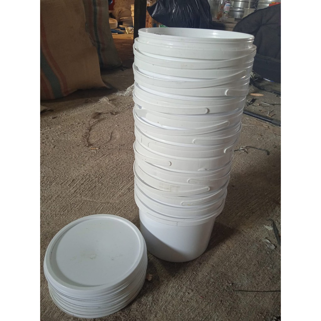 Jual EMBER PLASTIK 5KG / PAIL PLASTIK 5KG BULAT | Shopee Indonesia