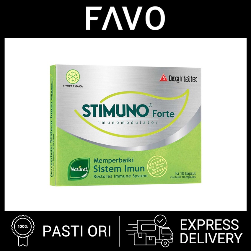 Jual Stimuno Forte - 10 Kapsul - Obat Meningkatkan Imun Tubuh | Shopee ...