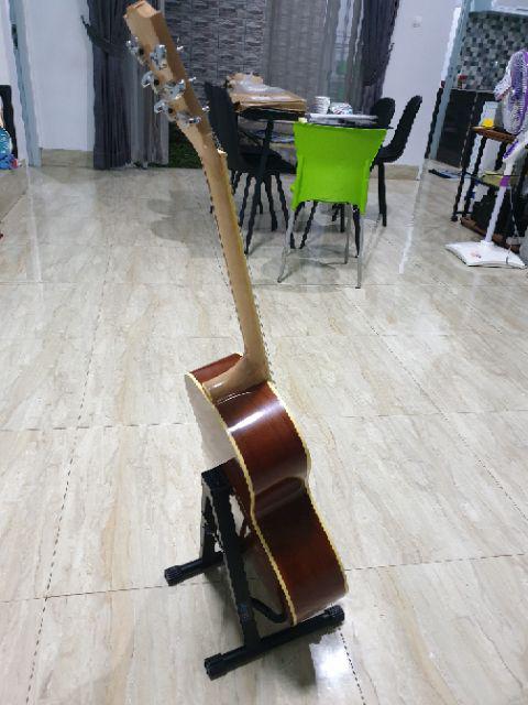 Stand gitar stand bass stand biola besi coating halus bisa dilipat ...