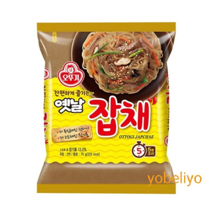 Jual OTTOGI JAPCHAE / VERMICELLI NOODLE /SOHUN INSTANT MADE IN KOREA ...