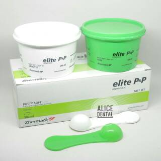 Jual Dental Putty zhermack elite double impression zhermack rubber base ...