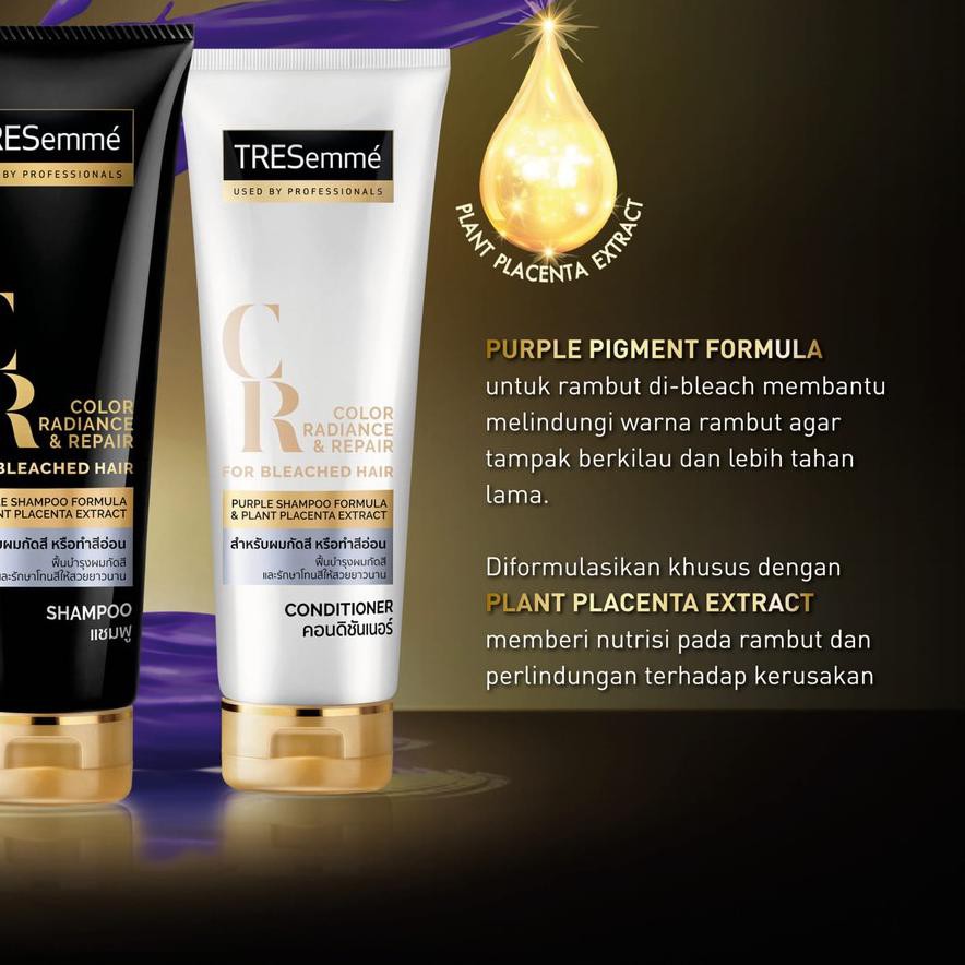 TRESemmé Shampoo For Bleached Hair Color Radiance & Repair 250 ml ...