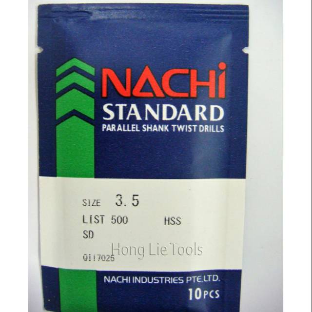 Nachi 3.5 mm Mata Bor Besi HSS Asli | Shopee Indonesia