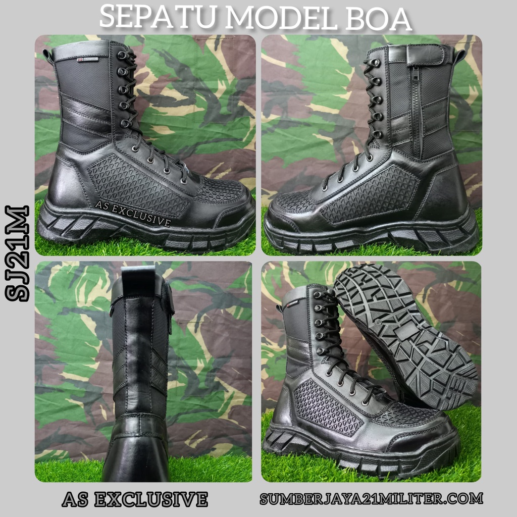 Jual Sepatu PDL TNI POLRI Jaring Tawon PDL BOA PARABELUM | Shopee Indonesia
