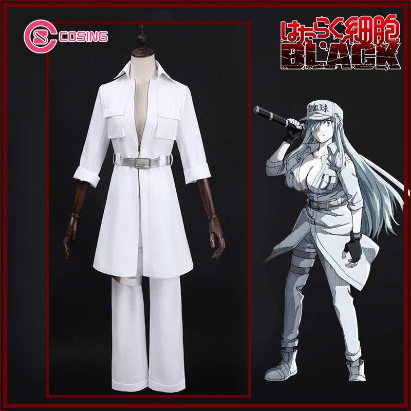 Jual PREORDER Anime Cosplay Cells at Work White Blood Cell Costume ...