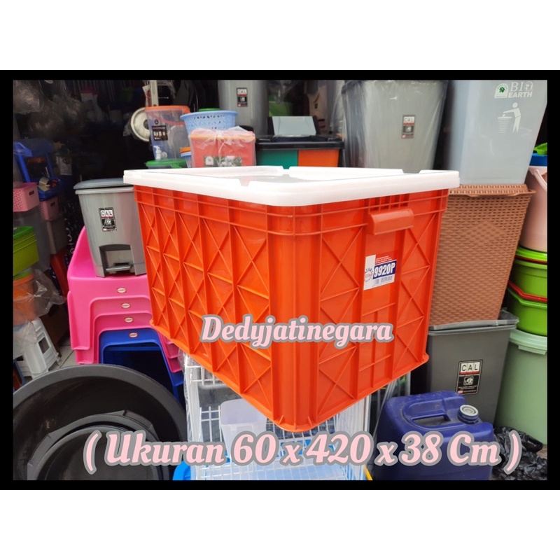Jual Container Box Industri + Tutup / Keranjang Industri Plastik 9920 P ...