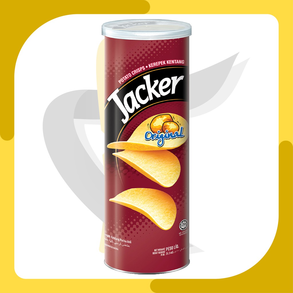 Jual Snack Import Malaysia | Jacker Keripik Kentang/Potato Crisps Chips ...