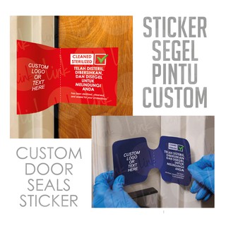 Jual Segel Pintu, Door Seal, Cleaned Sterilized Sticker, Hotel ...