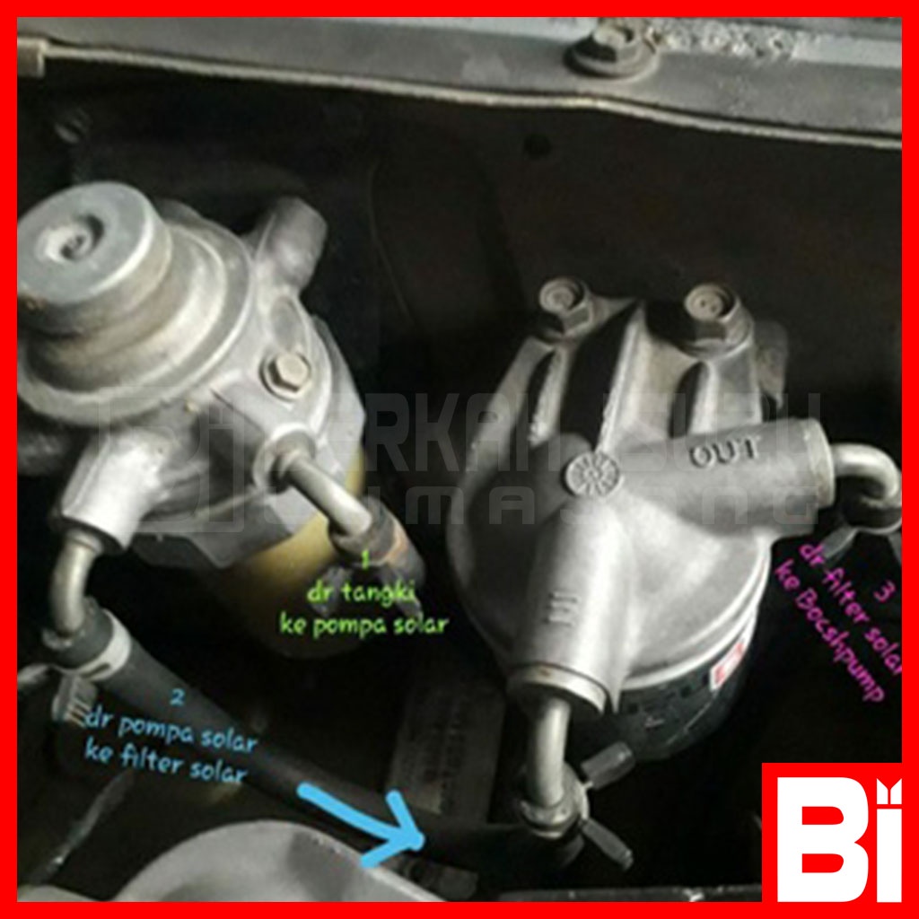 Jual Selang Solar 1set Isuzu Panther dr tangki pompa filter ke boshpump ...