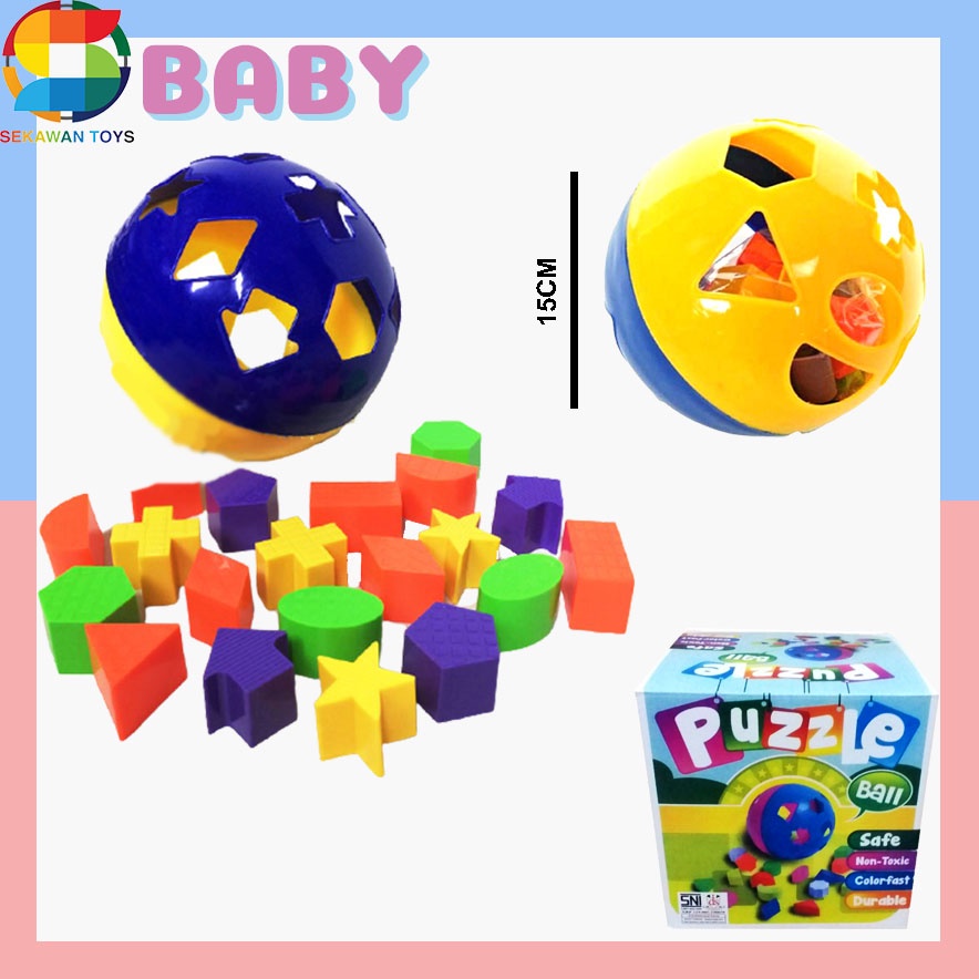 Jual SORTING PUZZLE/ ball puzzle / puzzle bola/ puzzle kubus/ maian ...