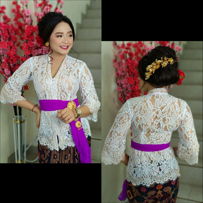 Jual Kebaya sp samblung Kartini Payet gold | Shopee Indonesia
