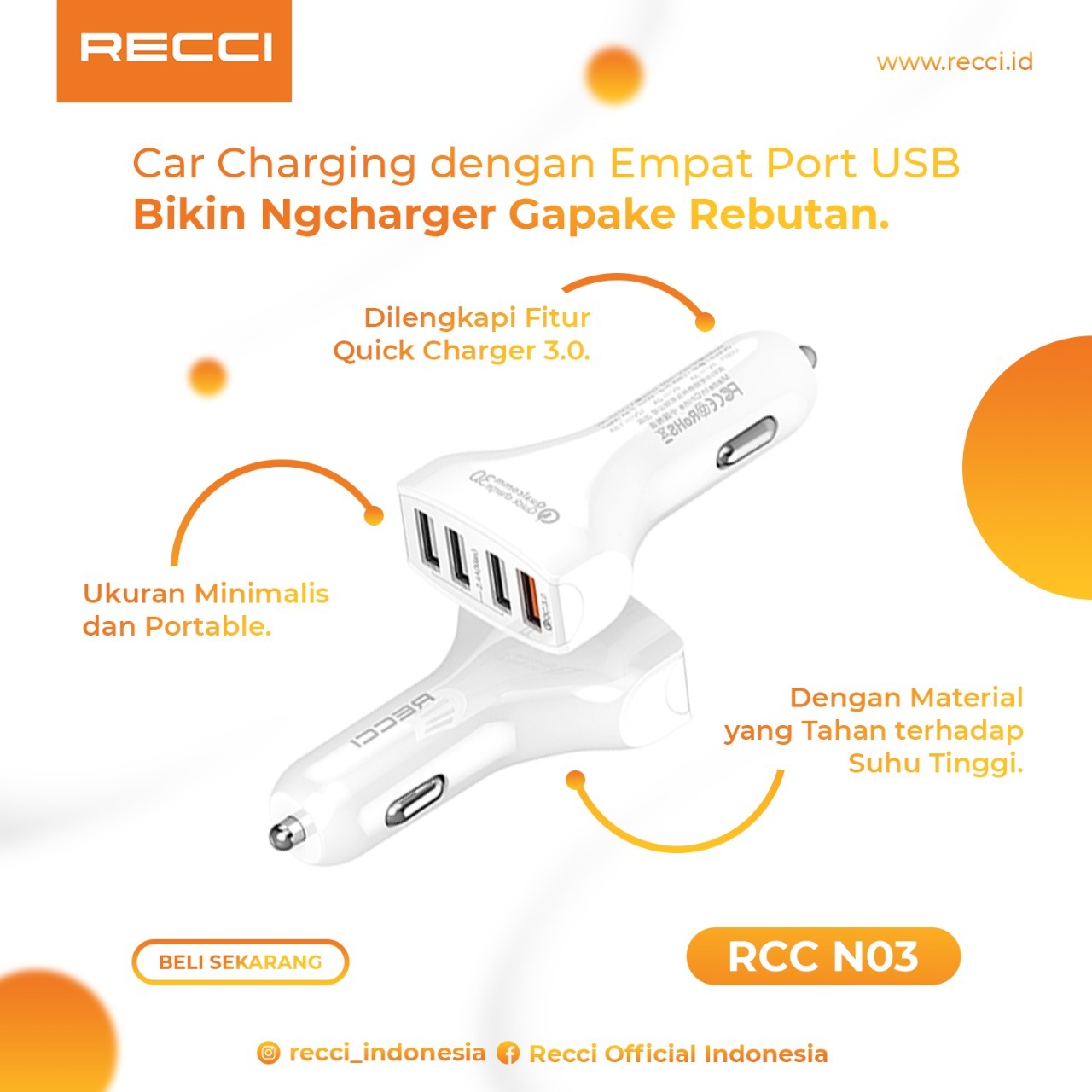 Toko Online Recci Official Shop | Shopee Indonesia