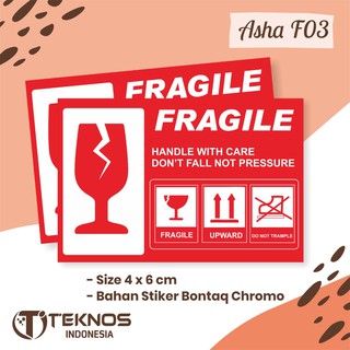 Jual STIKER FRAGILE - STICKER FRAGILE LUCU MURAH JANGAN DIBANTING ...