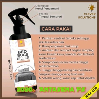 Jual Obat Anti Kutu Kasur Bed Bugs Killer Pembasmi Tungau Kutu Busuk ...