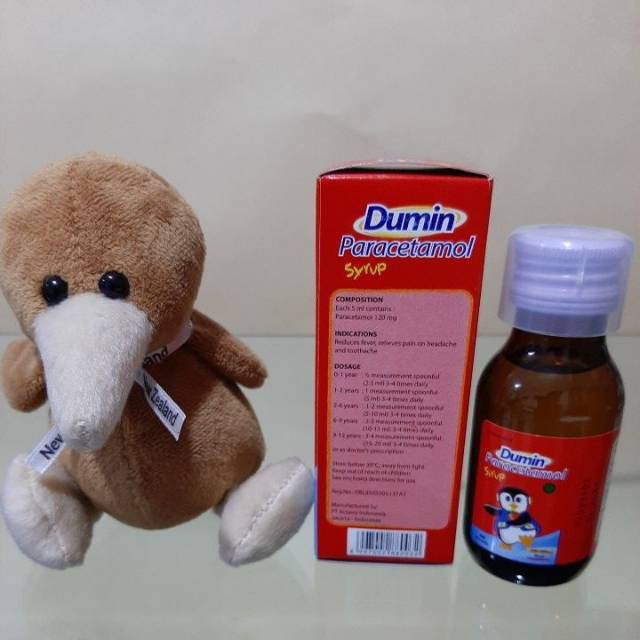 DUMIN SIRUP OBAT DEMAM PARACETAMOL ANALGESIK ANTIPIRETIK | Shopee Indonesia