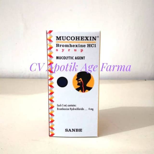 Jual Mucohexin syrup 120mL (Sanbe Farma) | Shopee Indonesia