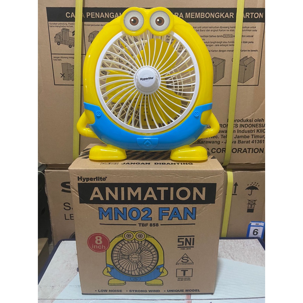 Jual Kipas Karakter / Kipas Angin Animation 8 inch - Mn 02 HYPERLITE ...