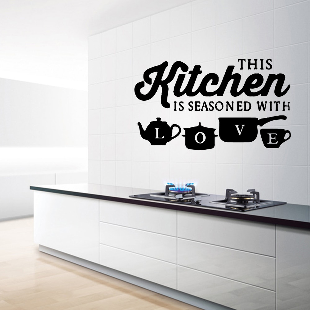 Jual Stiker Dinding Dapur kitchen Home Decor Tembok Kaca Wall Stickers ...