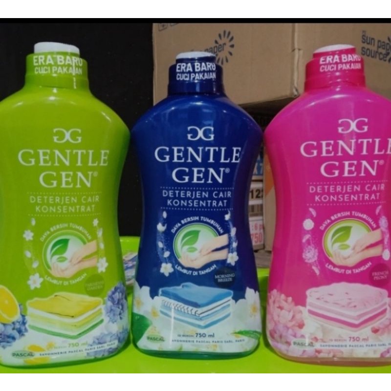 Jual GENTLE GEN BIRU 750 ML Indonesia|Shopee Indonesia