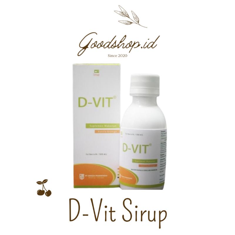 Jual D-VIT SYRUP/SIRUP (100ML) | Shopee Indonesia