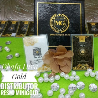 Jual MiniGold 0,25 Gram Emas Mini Murni Logam Mulia 24 Karat | Shopee ...