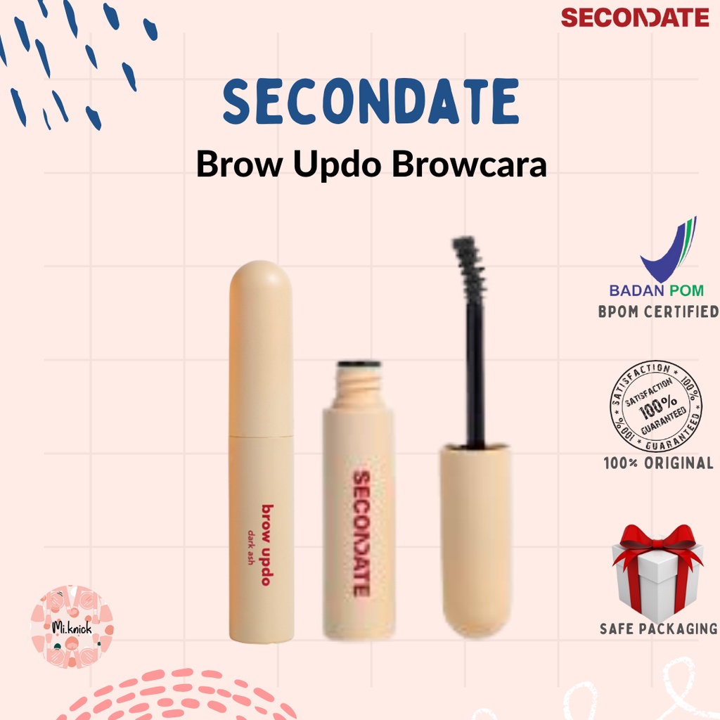 Jual Secondate Brow Updo Browcara in Dark Ash & Warm Wood | Shopee ...