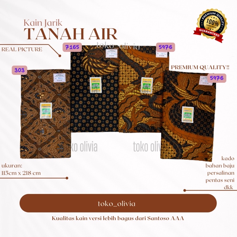 Jual Jarik TANAH AIR Kain Panjang Kain batik Jarik Batik Iskandartex | Shopee Indonesia