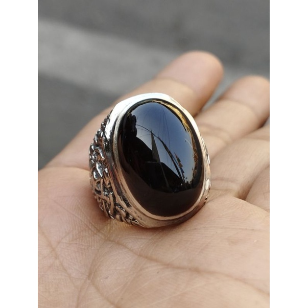 Jual Yaman api Wulung cibeet batu raja hitam pekat tmbus merah | Shopee ...