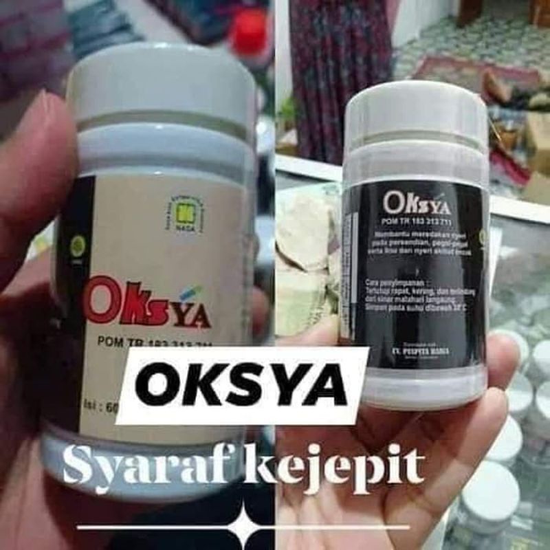 Jual OKSYA NASA obat untuk syaraf kejepit dan meredakan nyeri sendi ...
