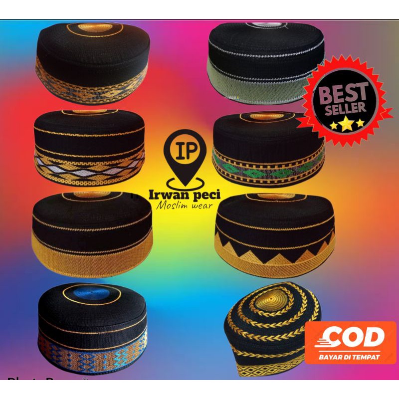 Jual (20 PCS)PECI RECA / PECI KOPYAH BUGIS / PECI MOTIF BUGIS / BUGIS ...