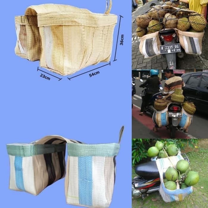 Jual Tas bronjong motor tas obrok tas keranjang barang tas angkutan ...