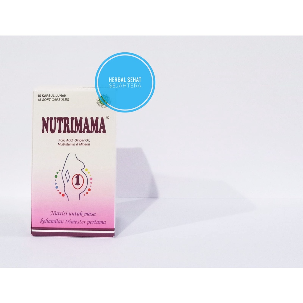 Jual NUTRIMAMA 1 Nutrimama 1 isi 15 Softgel - Suplement dan vitamin ...