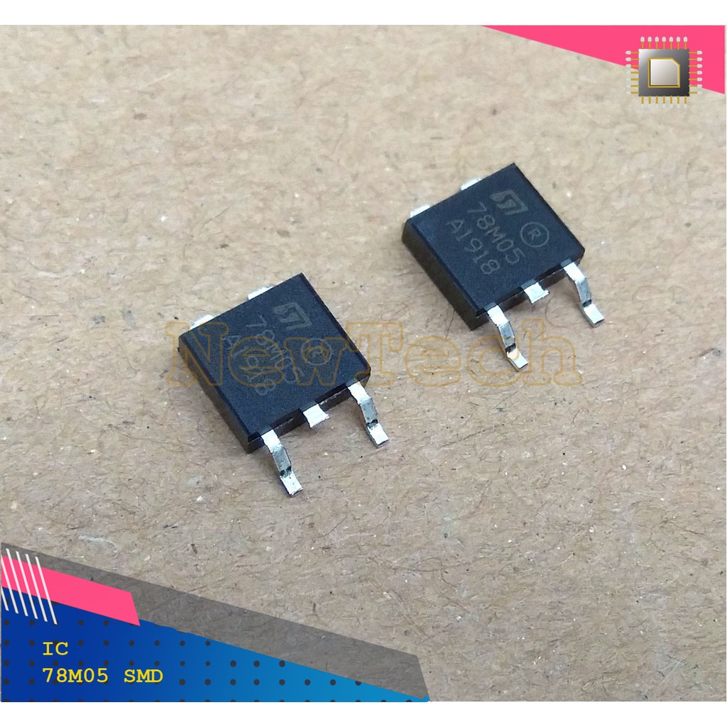 Jual IC 7805 78M05 SMD Voltage Regulator | Shopee Indonesia