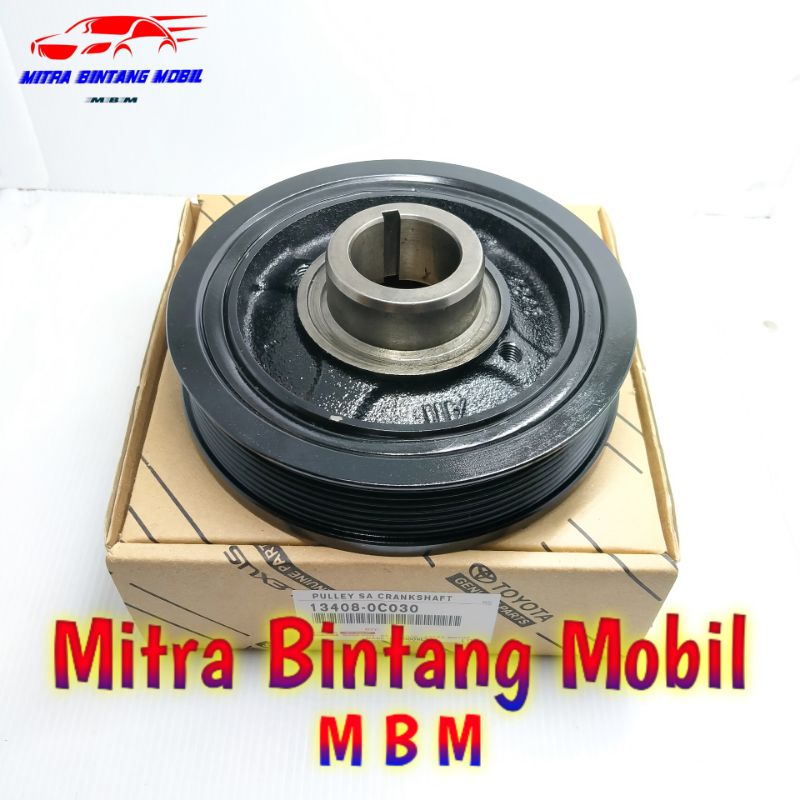 Jual Pulley Pully Crankshaft Kurk As Toyota Innova Inova Lama Bensin ...