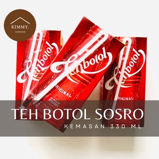 Jual TEH BOTOL SOSRO 330 ML ECER / TEH BOTOL KEMASAN KOTAK / TEH KOTAK ...