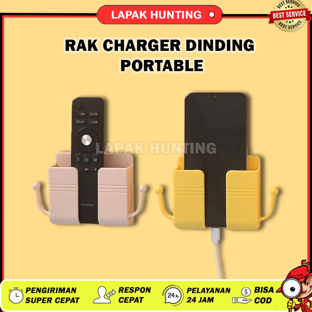 Jual RAK CHARGER HP TEMPEL DINDING PORTABLE HOLDER CHARGER TEMPAT HP ...