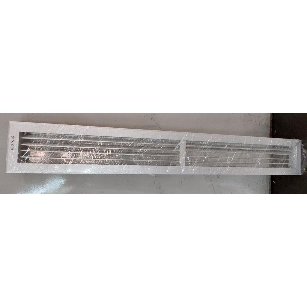 Jual RAG return air grille UKURAN 10 X 100 grill AC polos ukuran dalam ...