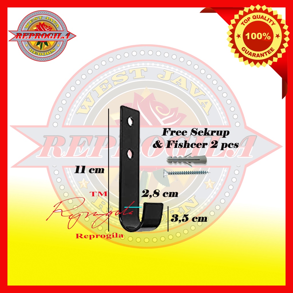 Jual Hook dinding, gantungan kunci, hook serbaguna , gantungan helm ...