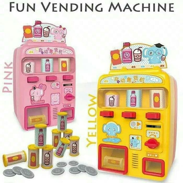 Jual Mainan Mesin Minuman Otomatis / Fun Vending Machine ( HG5115A ...