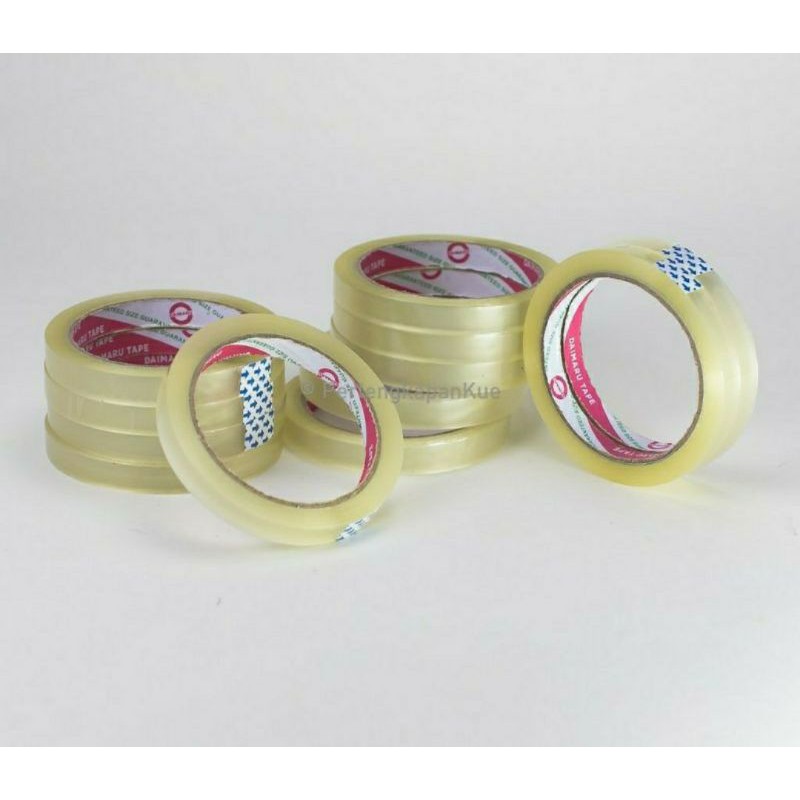 Jual isolasi daimaru 1/2 inc bening | Shopee Indonesia