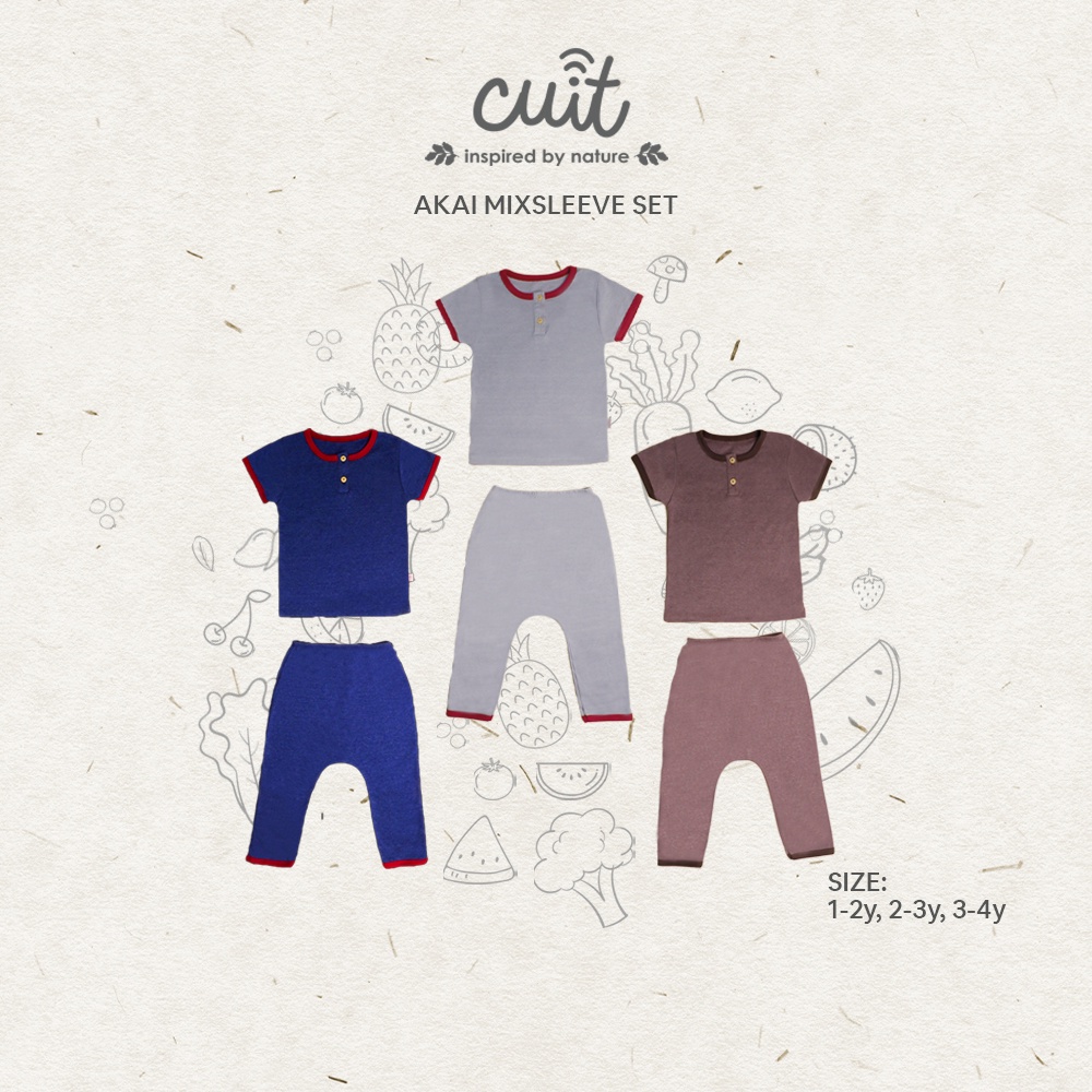 Jual CUIT Baby 3 Bulan - 4 Tahun Asahi Setelan Tangan Pendek Celana ...