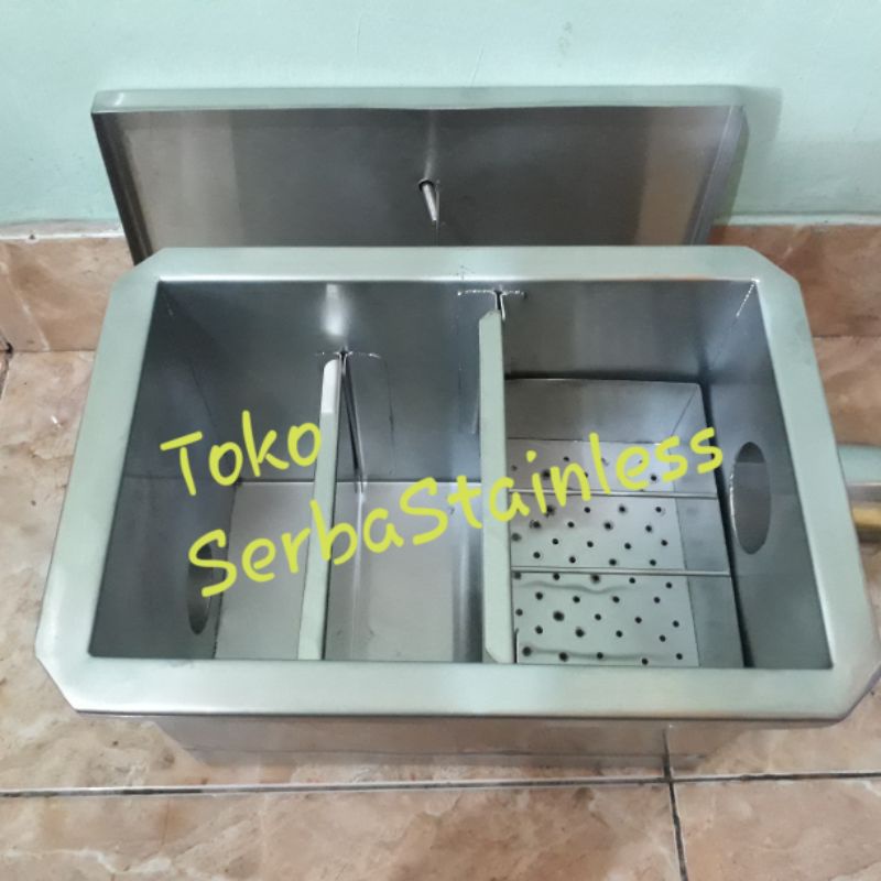 Jual Grease trap 30 x 20 x 20 cm / saringan lemak / grease trap ...