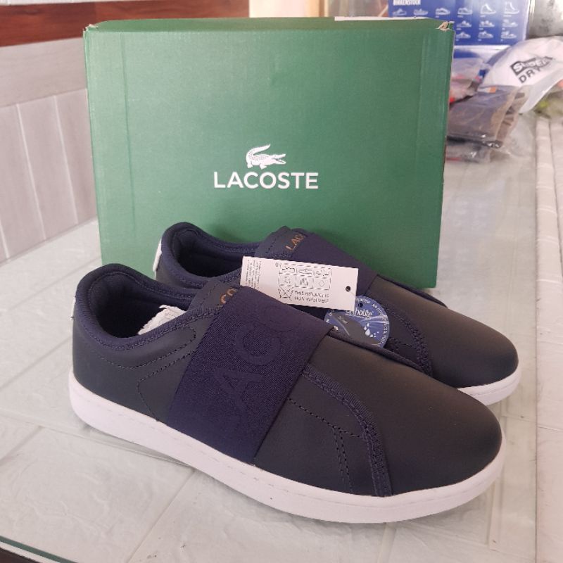 Jual Sepatu slip on lacoste by lnstagram Lqtokk women | Shopee Indonesia