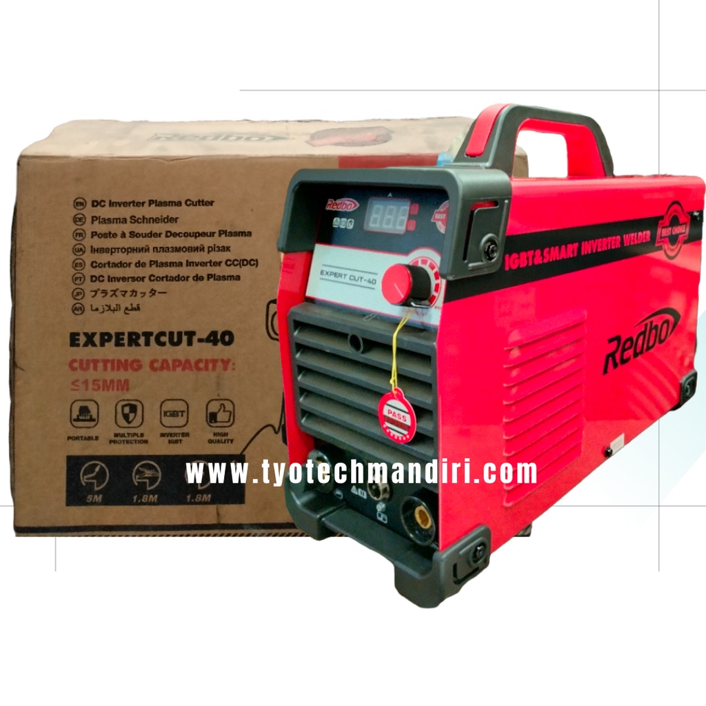 Jual MESIN LAS PLASMA CUTTING REDBO CUT 40 MESIN LAS POTONG PLAT JEPANG ...