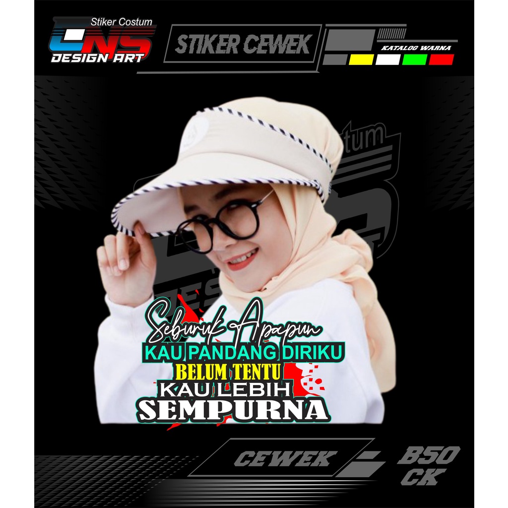 Jual stiker cewek stiker mobol stiker motor stiker truk stiker variasi ...