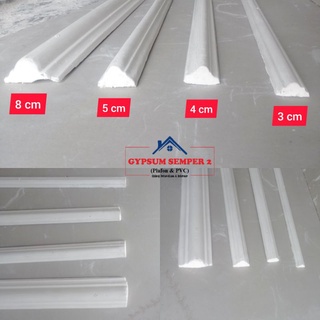 Jual Wall moulding Biding Polos List gypsum / Wall moulding Gypsum List ...