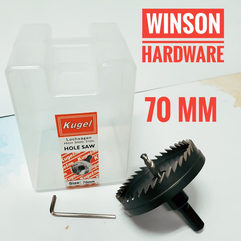 Jual Holesaw Besi HSS 70mm Kugel | Hole saw Mata Bor Lubang Besi 70 mm ...