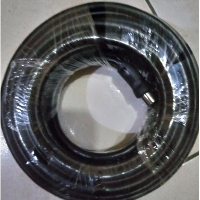 Jual kabel antena tv UHF rg6 coaxial eceran per 1.0 meter dan 9m | Shopee Indonesia
