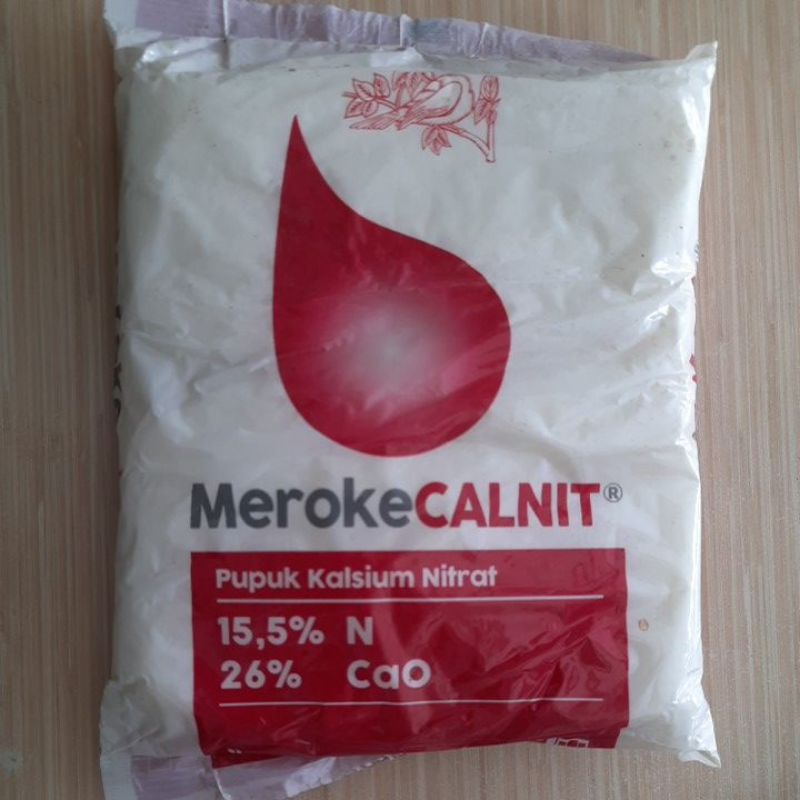 Jual Pupuk Meroke CALNIT 1 Kg Pupuk Kalsiuk Nitrat ORIGINAL KEMASAN ...